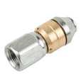 CaraMart 1/8\" Swivel Pipe Cleaning Nozzle Unclog Spray For Pressure ...