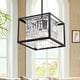 Ketalin Black Crystal Square Pendant - Walmart.com