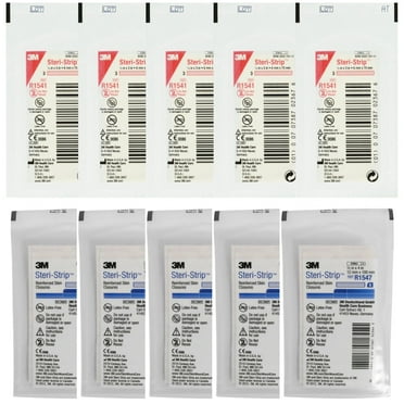 Inject-Safe Sterile White Round Injection Barrier Strip Bandages, 1.375 ...