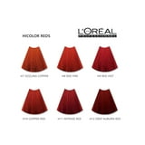 L'Oreal Excellence HiColor Red 1.2 oz - Permanent Creme for Dark Hair ...