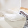 Voile Drapes Ivory 42"W x 63"L (Pack of 4) Light Filtering Window ...