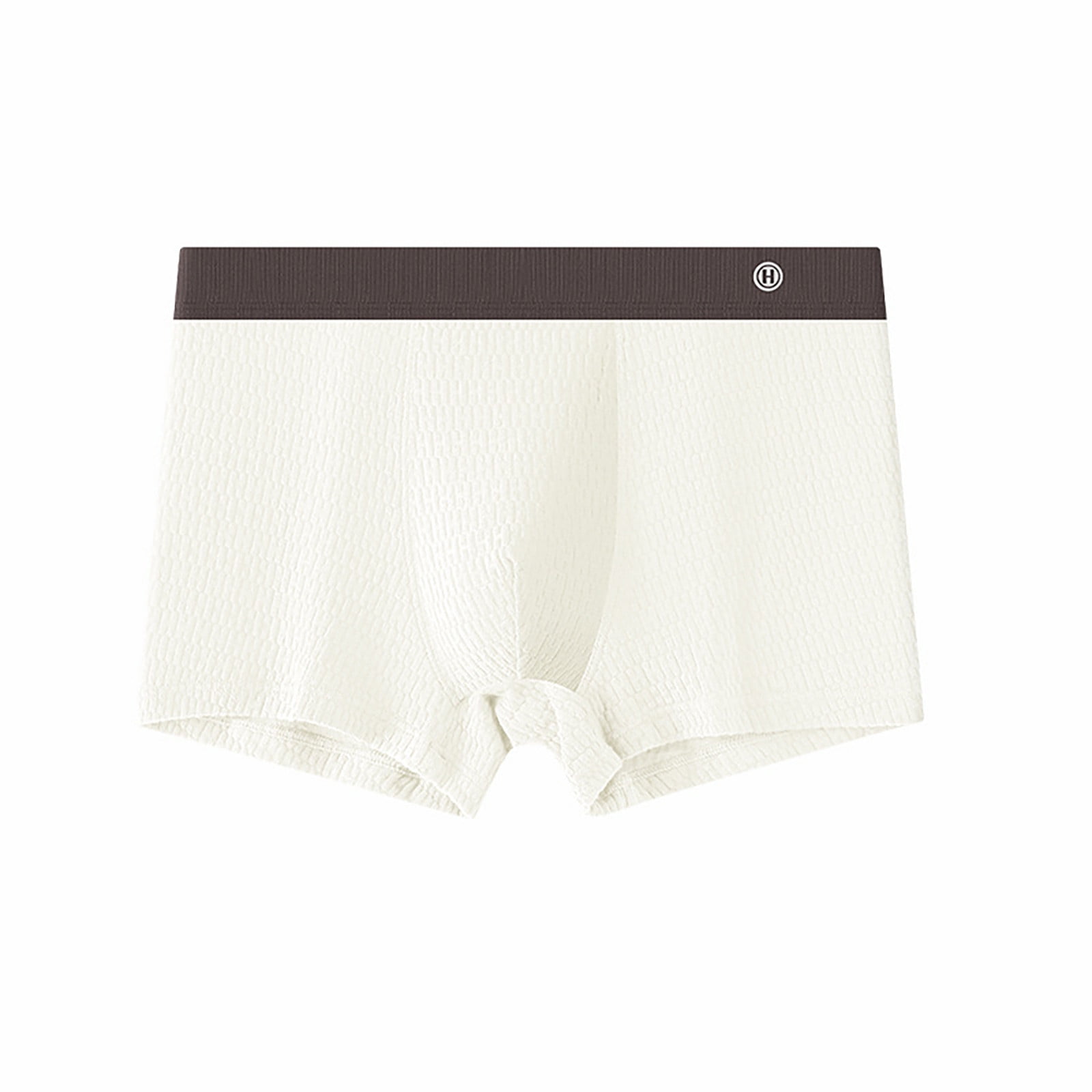 FhsagQ Underwear Men Underwear Pack Boxers with Button Men Trunks ...