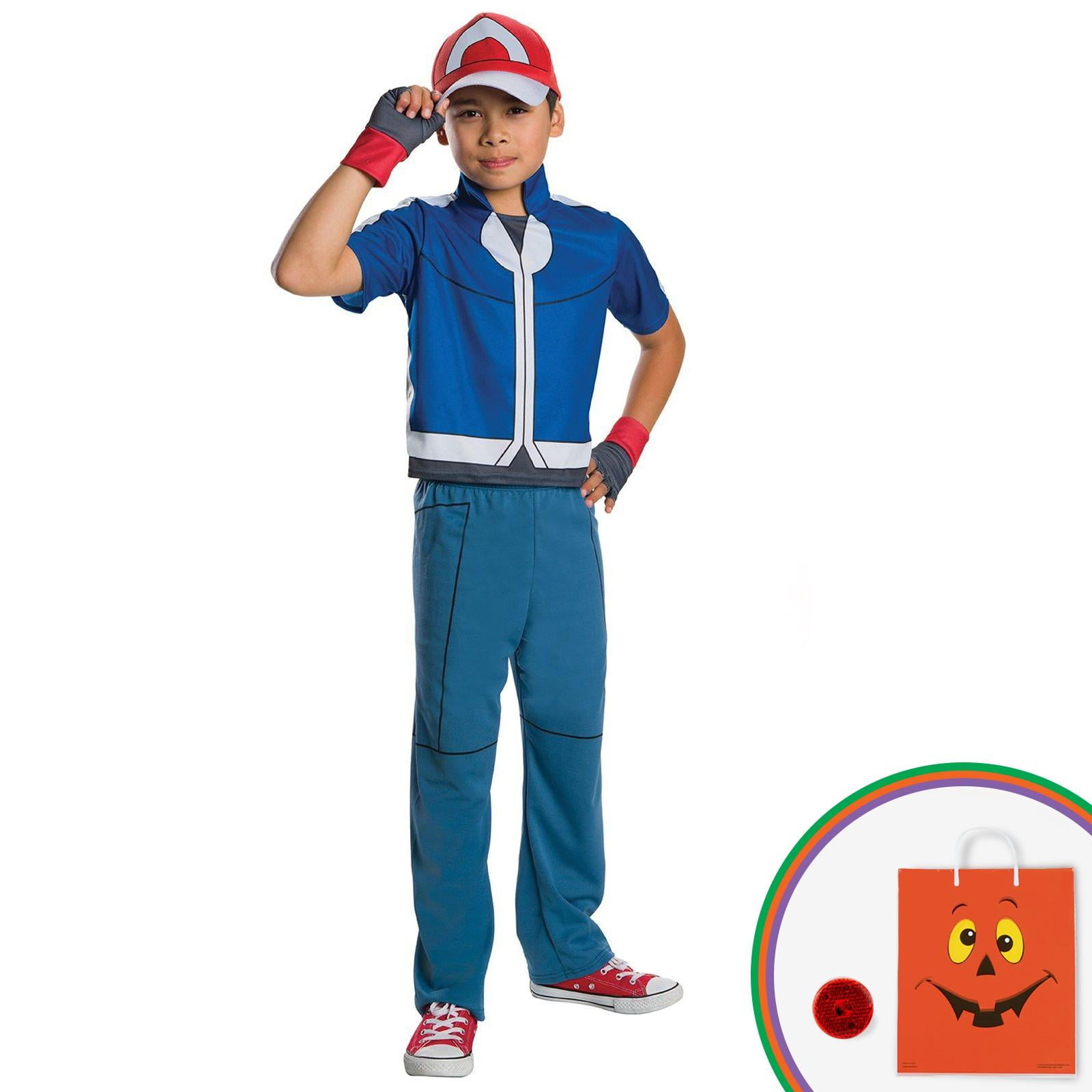 Pokemon - Ash Ketchum Child Costume Kit with Free Gift - Walmart.com