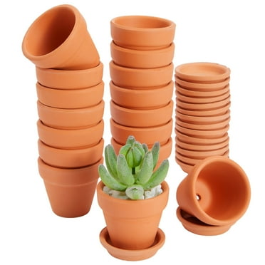 Pennington Red Terra Cotta Clay Planter, 2 inch Pot - Walmart.com