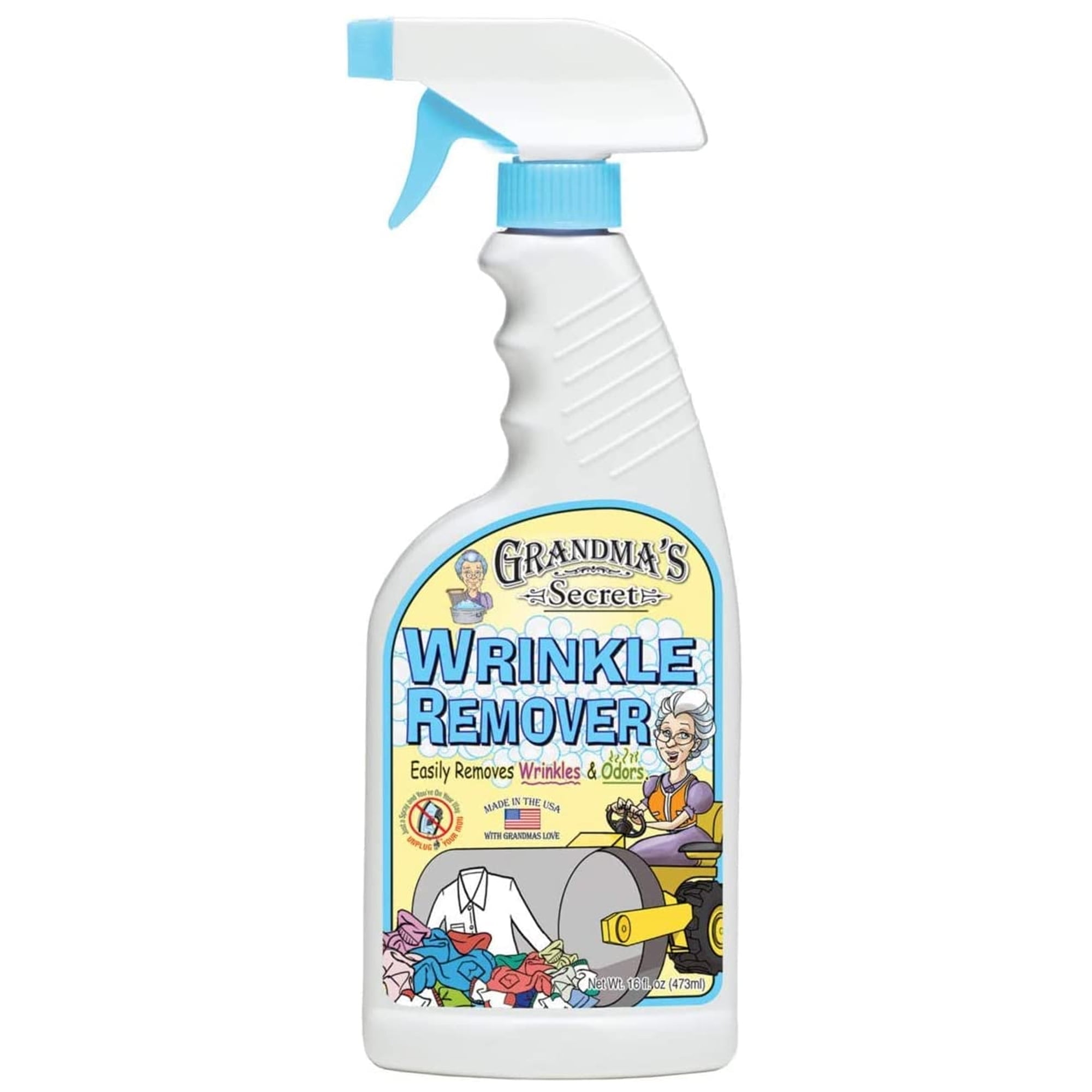 Grandma’s Secret Wrinkle Remover for Clothing Wrinkle Release Fabric ...