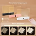 LED Book Light and 2 in 1, 3 Color Temperatures & Stepless Dimming, USB ...