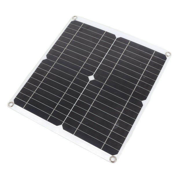 Kit Panneau Solaire, Monocristallin IP65 Étanche 20W 12V Panneau Solaire 20W 12V Pour Camping ...