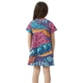 BZSMCE Short Sleeve dress Dress Casual Cotton Dresses-Sea ??turtle ...