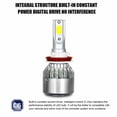 Ice Blue LED Headlight Bulbs Kit H11 Low Beam for NISSAN Pathfinder ...