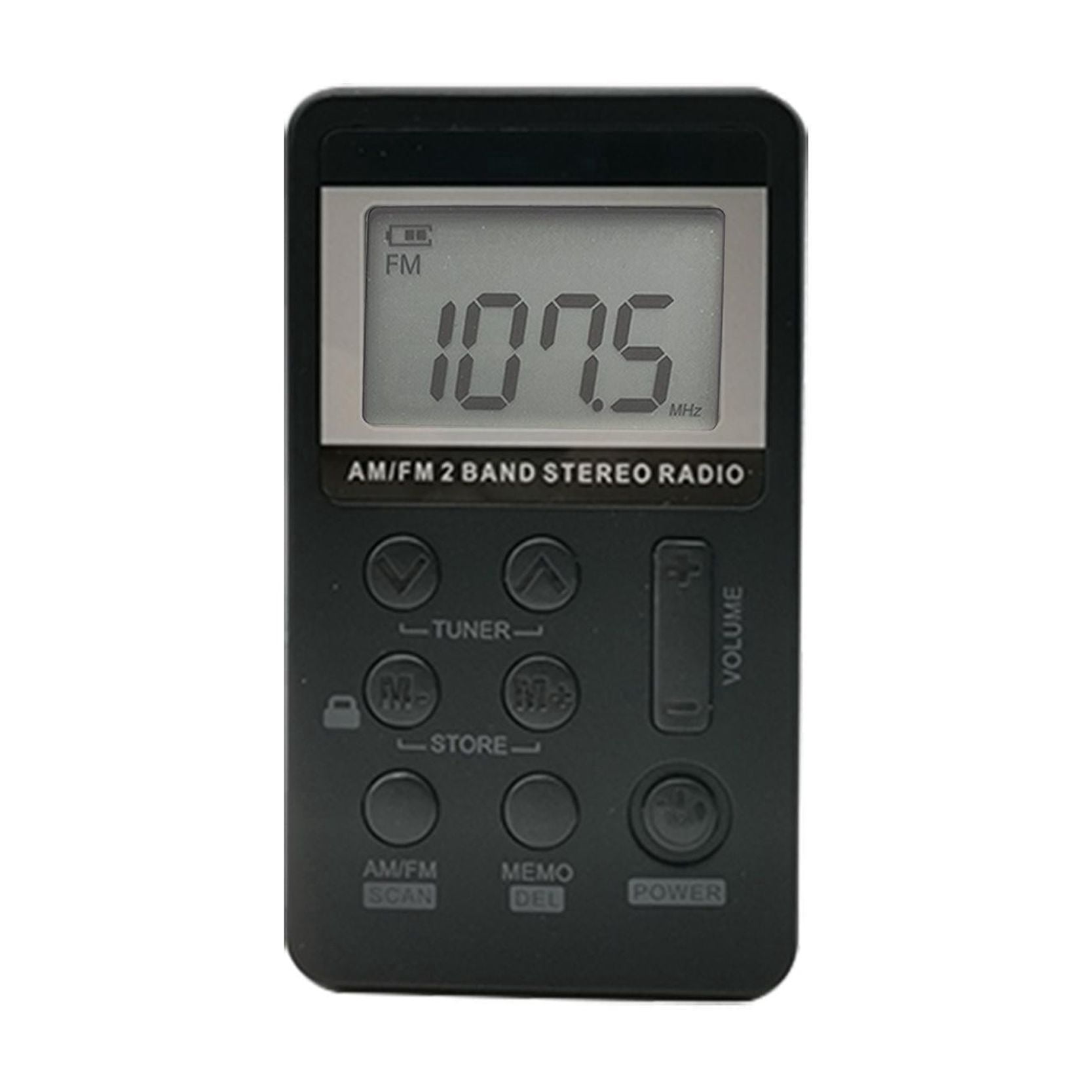 2PCS Portable Mini Radio, AM FM Radio Receiver, Walkman, Personal Radio ...