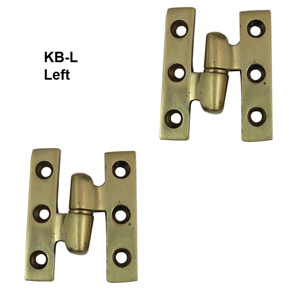 White Water 2032KB-L Brass Take Apart Knuckle Hinge - Walmart.com