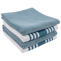 "Serafina Home Dark Green Dish Cloth Towels: 100% Cotton, Absorbent ...