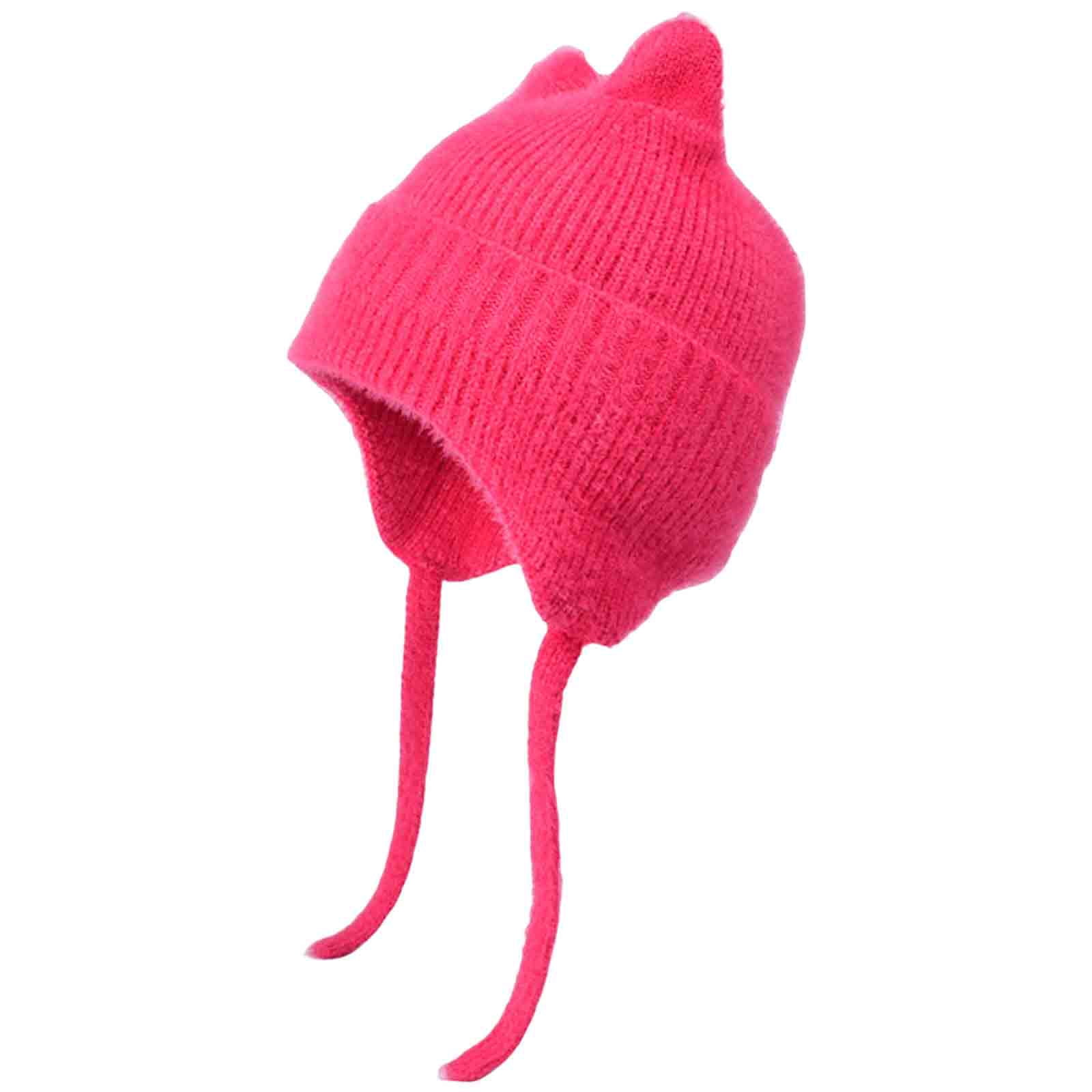 Click here for Curenmufel Winter Hat Girls Kids Girls Winter Bean... prices