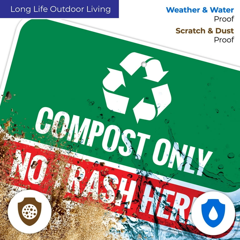Compost Only Sign