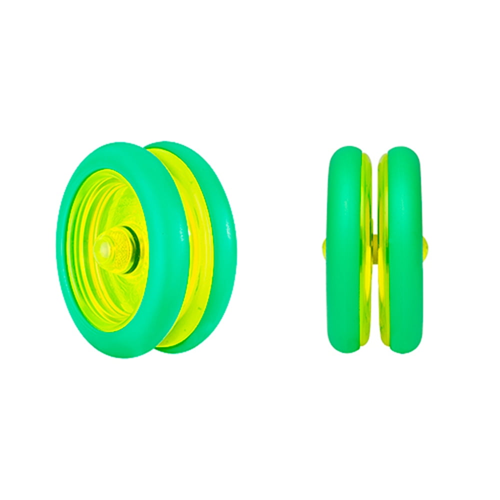 Henrys Tiger Snake Yo-Yo - Yellow with Green Rims - Walmart.com