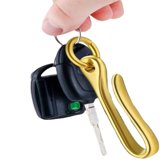 U-Shape Key Hooks Wallet Clip Holder Carring Objects Hooks, Retro Brass ...