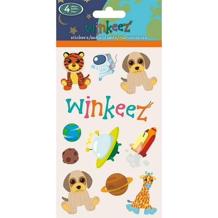 Standard Stickers 4 sheet - Winkeez - Stationery New st4105 | Walmart ...