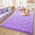Lochas Soft Fluffy Rug Modern Shag Carpet Fuzzy Shaggy Rugs for Bedroom ...