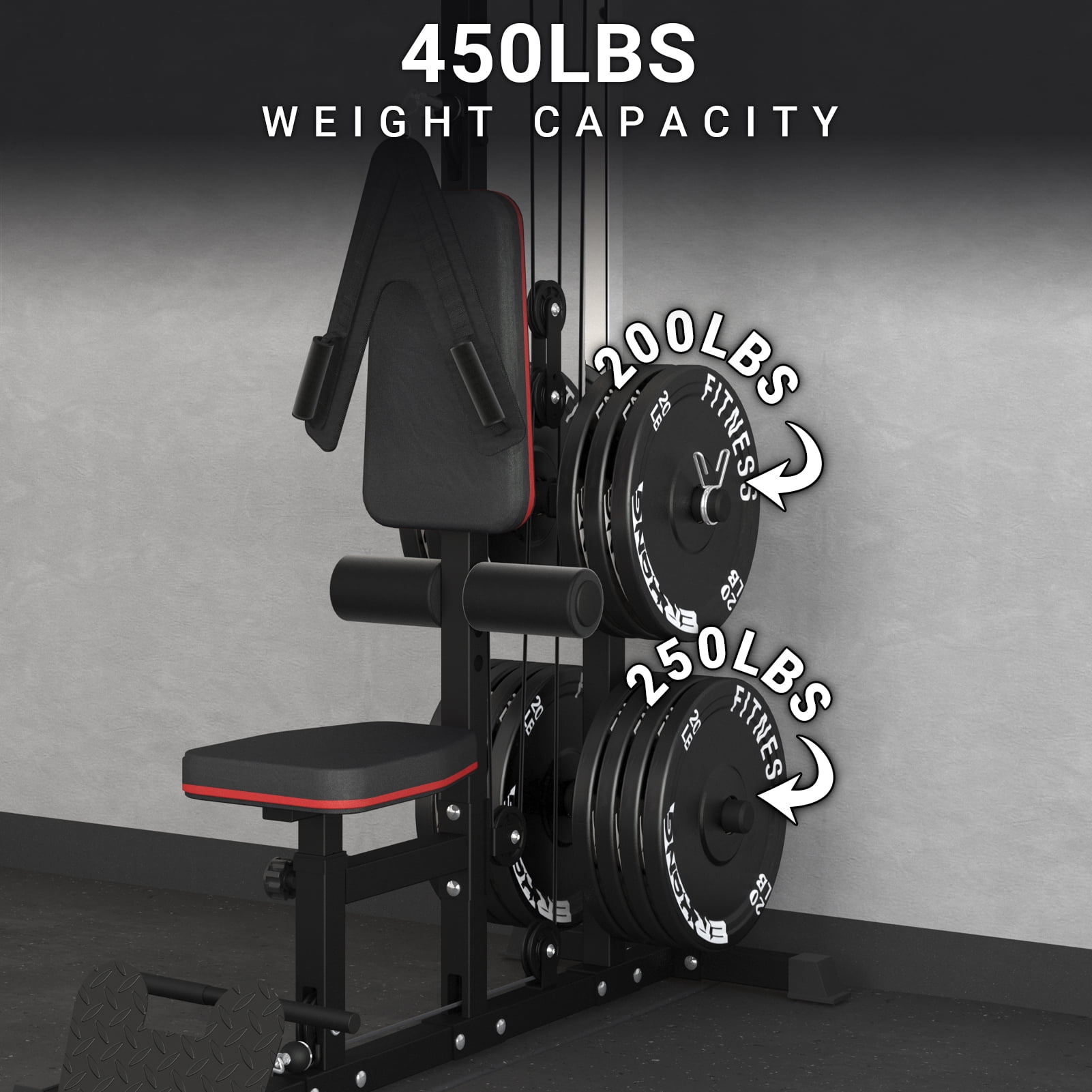 Plate Loaded Lat Pulldown Machine