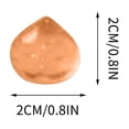 Luminous Garden Pebbles 2cm Teardrop Glow Stones, Light-Absorbing Resin ...