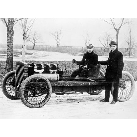 Oldfield & Ford, 1902. /Nbarney Oldfield, Henry Ford And The 999 Racer ...