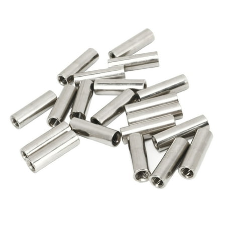 M5 Female Thread Coupling Nut, Rugged 20Pcs Thread Coupling Nut Set ...