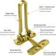 Door Reinforcement Lock Latch Swing Bar Lock for Home Security Front ...