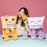 17-inch Bat Shaped Throw Pillows, Couch/Bedding Body Pillow with 5pcs ...