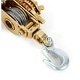 Miumaeov 2T Manual Pulley Hoist Ratchet, Heavy Duty Hand Lever Puller ...