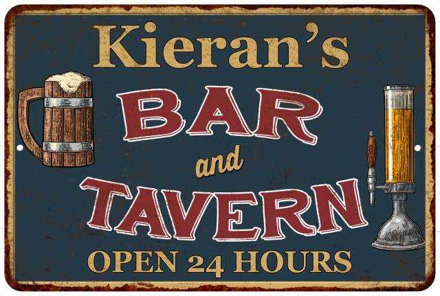 Kieran's Green Bar & Tavern Rustic Sign Decor 8x12 108120047553 ...