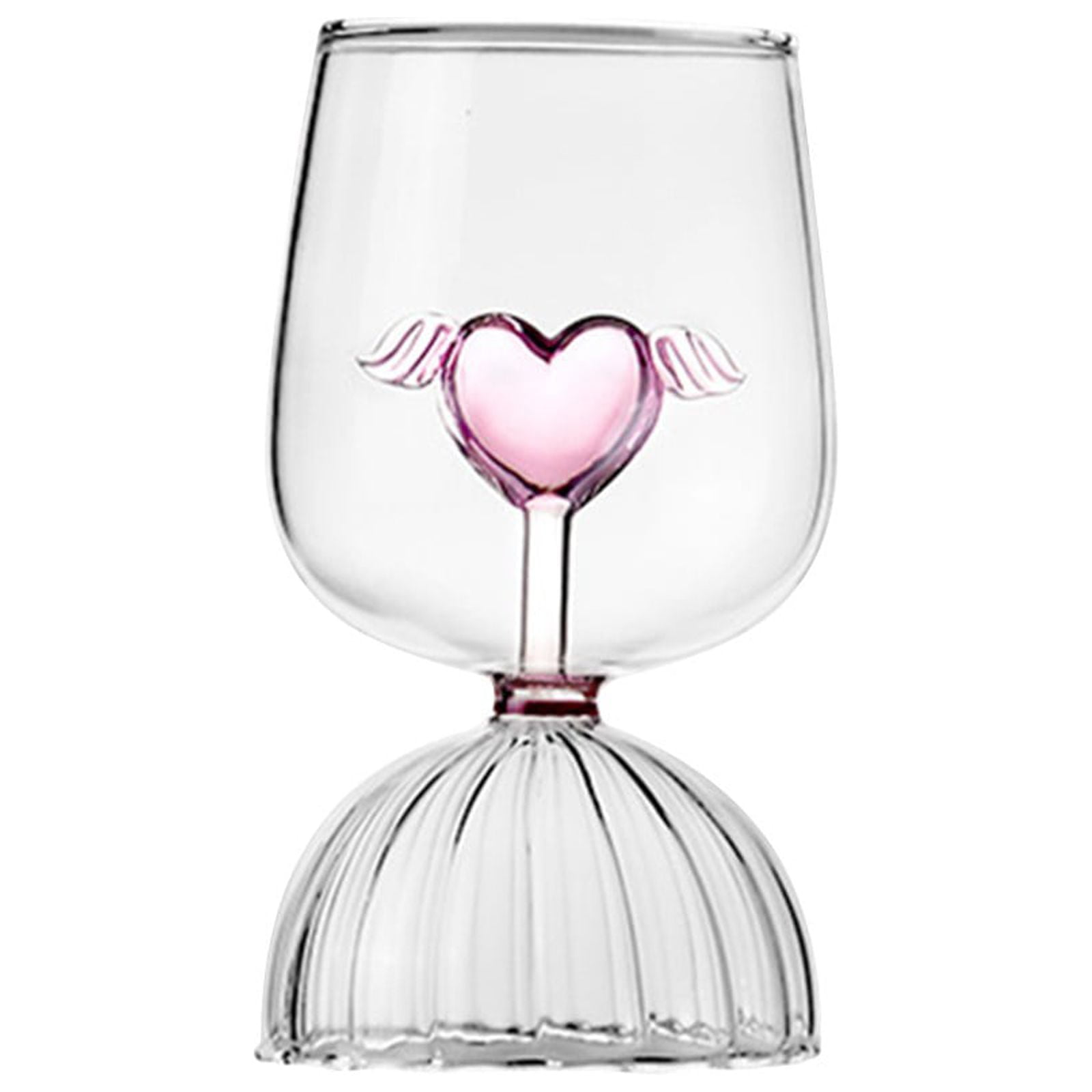 Fiudx Botella de Agua con Forma de Corazón, Elegante Juego de Tazas de ...