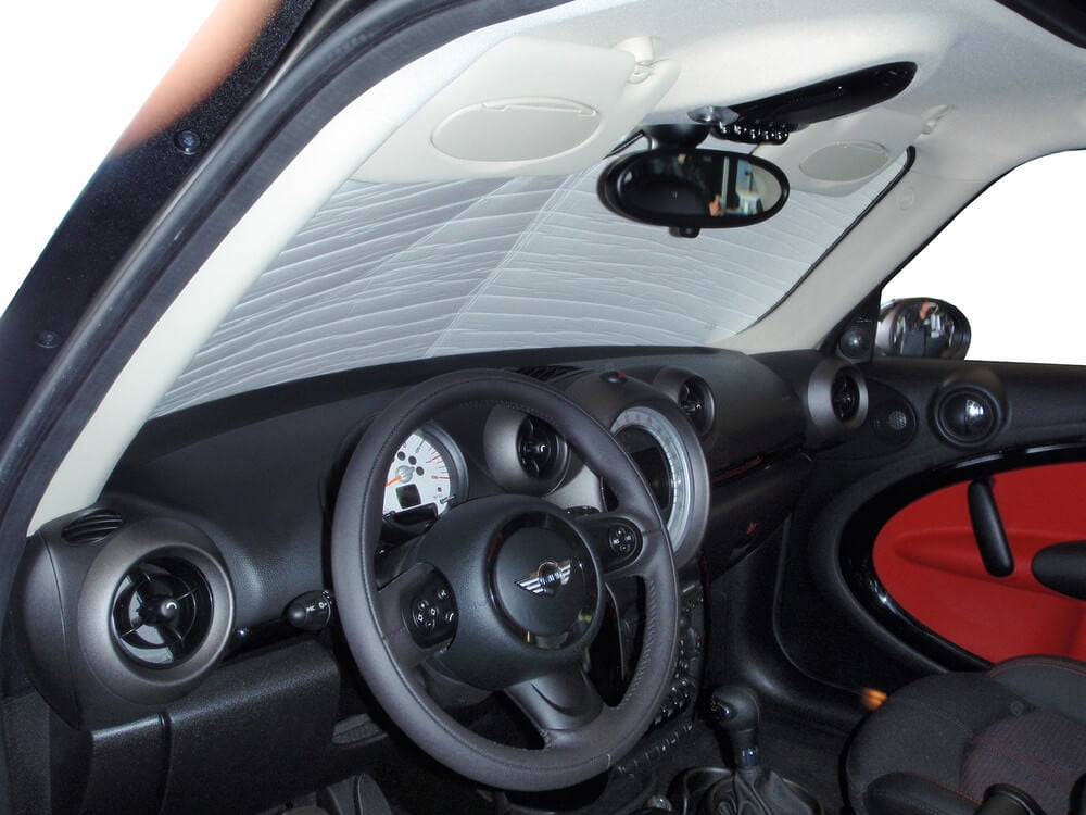 HeatShield, The Original Windshield Sun Shade, Custom-Fit for Mini ...