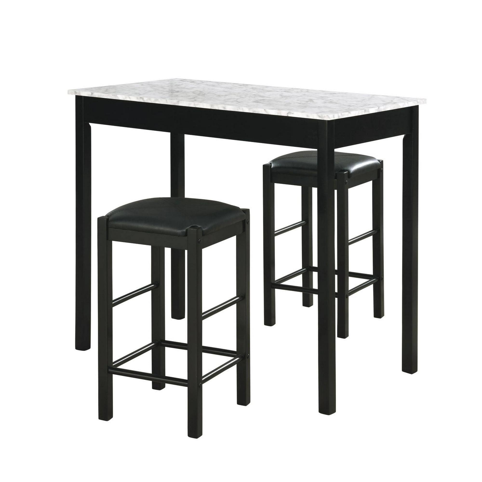 Click here for Linon Hampton Three-Piece Faux Marble Tavern Set... prices