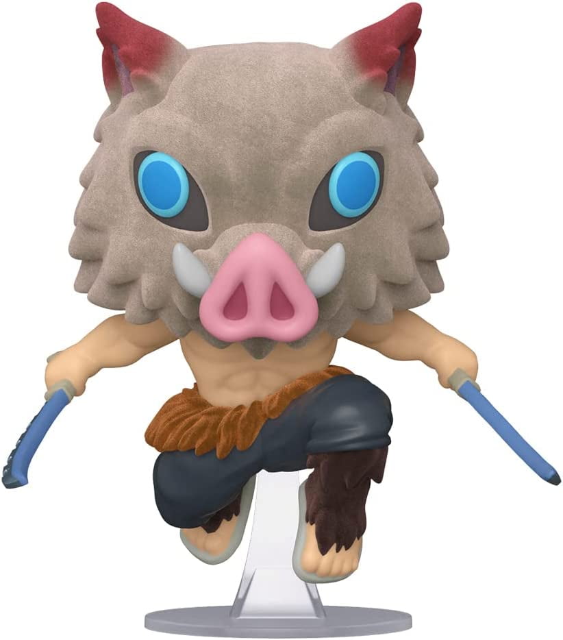 Funko Pop Animation: Demon Slayer - Inosuke Hashibira Exclusive Flocked ...