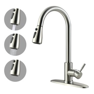 WOWOW Single Hole Wet Bar Faucet Single Handle Small Kitchen Faucet ...