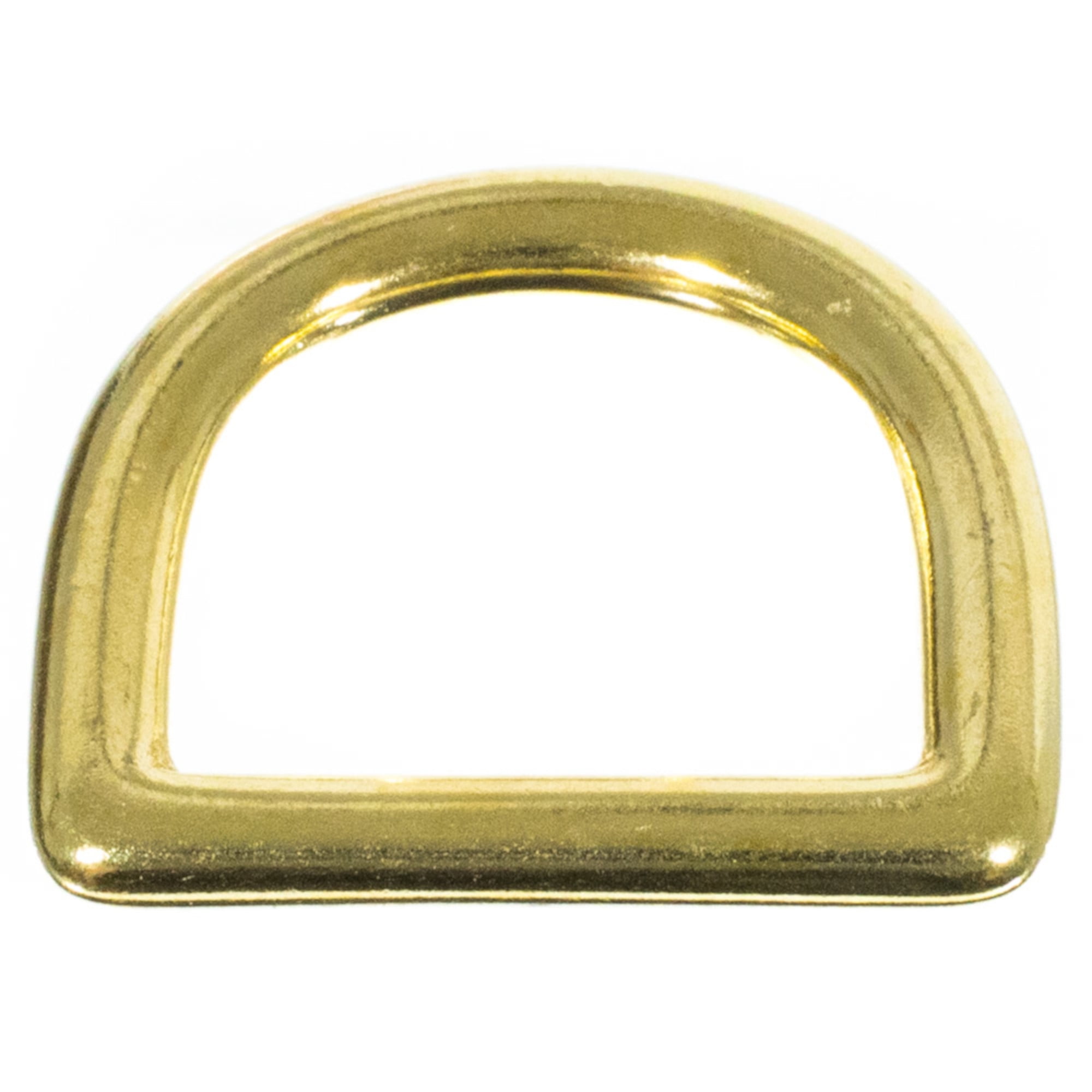 Craft County Brass D-Ring - 1 Inch (inside) - Comes in Multiple Pack ...