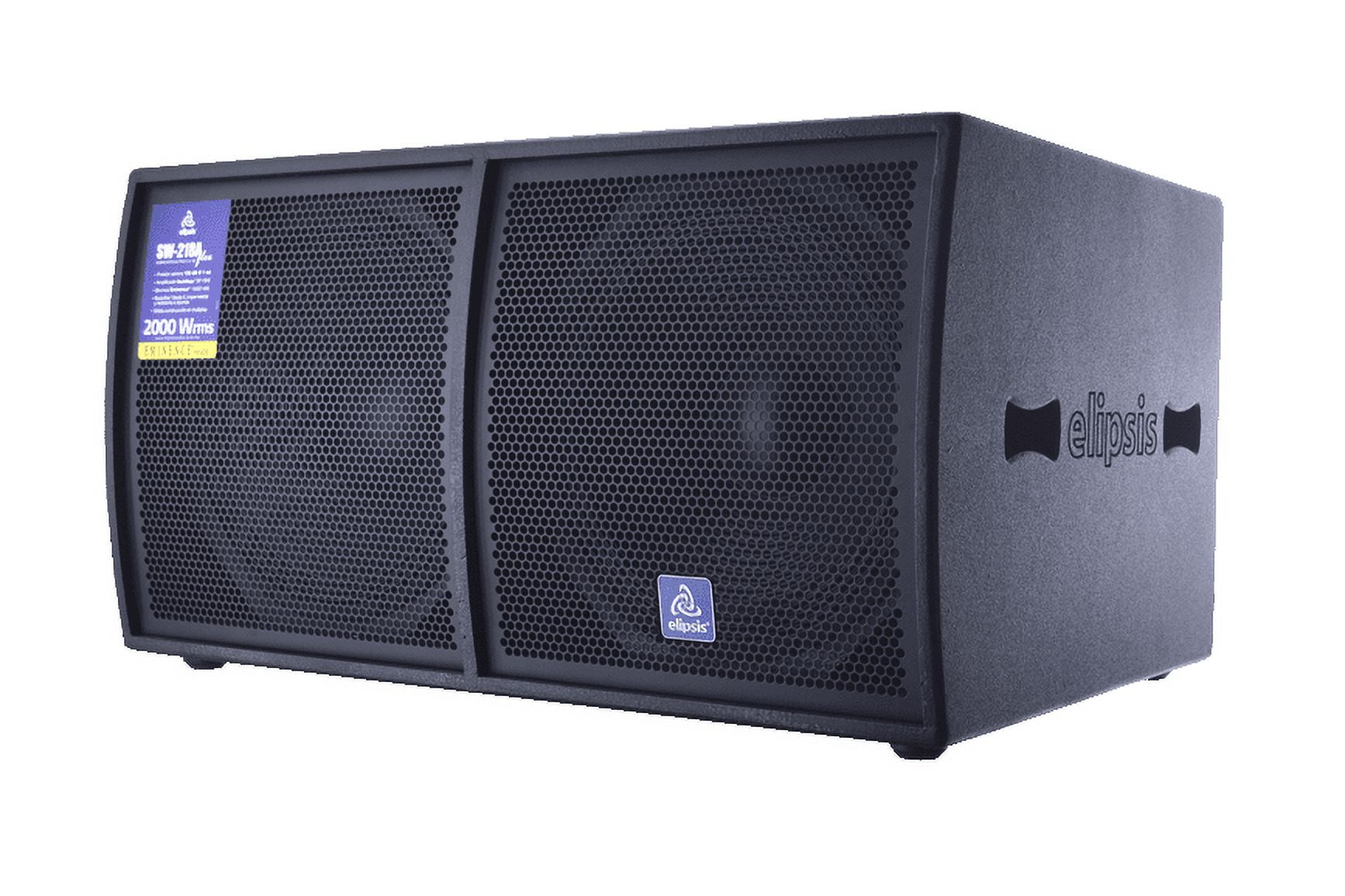 Subwoofer activo Elipsis SW-218A 2000W rms 2x18 | Walmart en línea