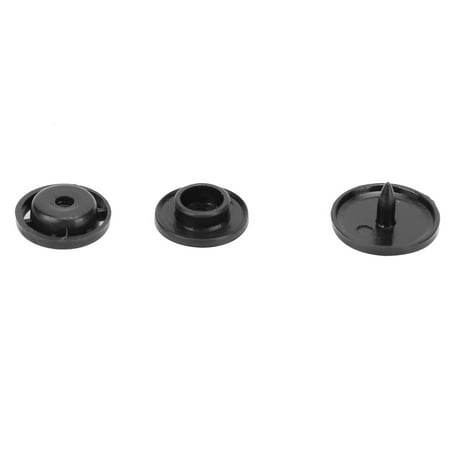 Resin Snap Fastener, Resin Button, Three Sizes Professional White Black ...