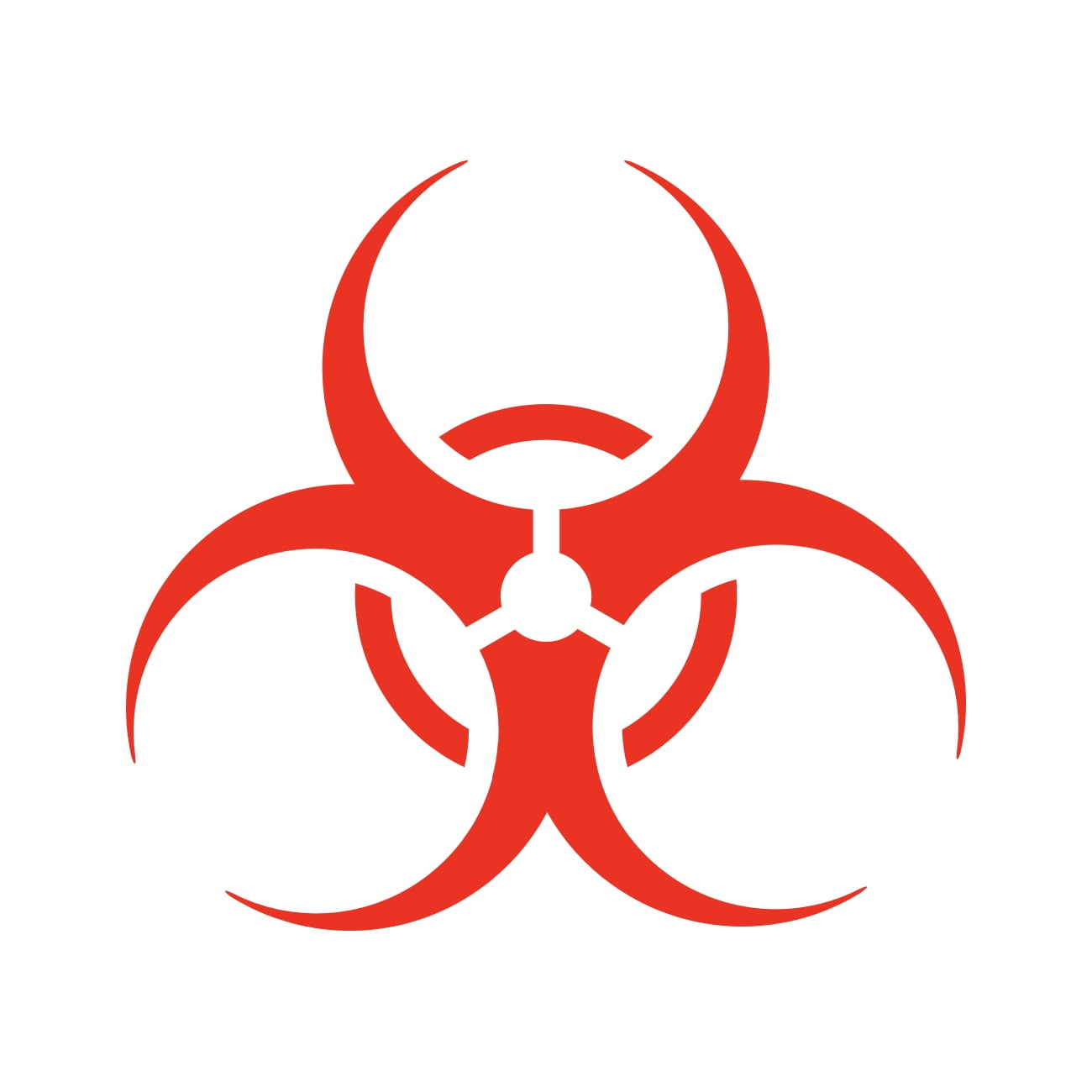 Biohazard Sticker Decal Die Cut - Self Adhesive Vinyl - Weatherproof ...