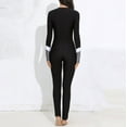 Buigttklop Womens Full Body Swimsuit Rash Guard One Piece Long Sleeve