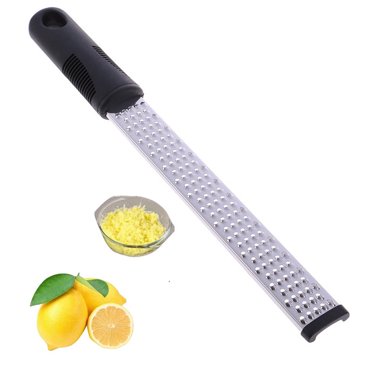 WALFRONT Fruit Zester Citrus Scraper Peeler,Stainless Steel Lemon Lime ...