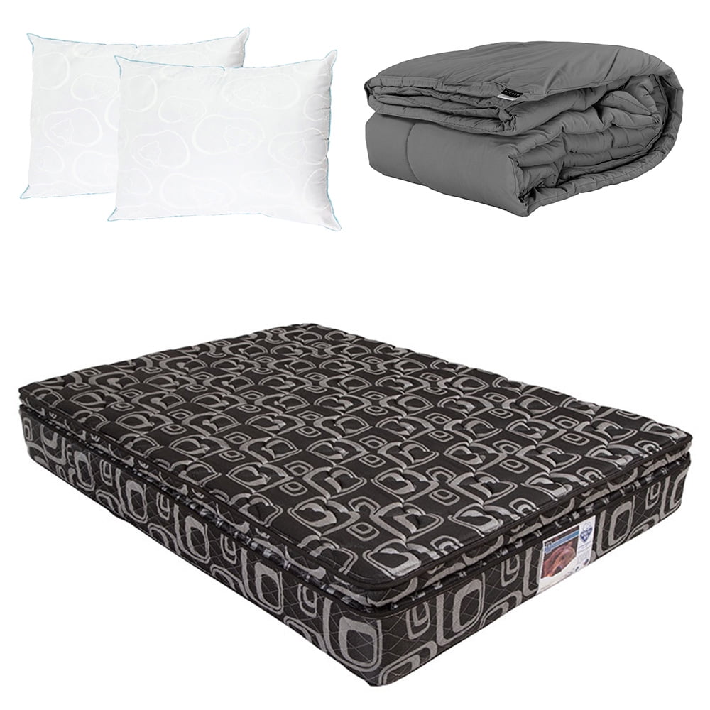 Colchon Queen Size Morgan+Almohada Oso 2+Edredon Homy | Bodega Aurrera ...
