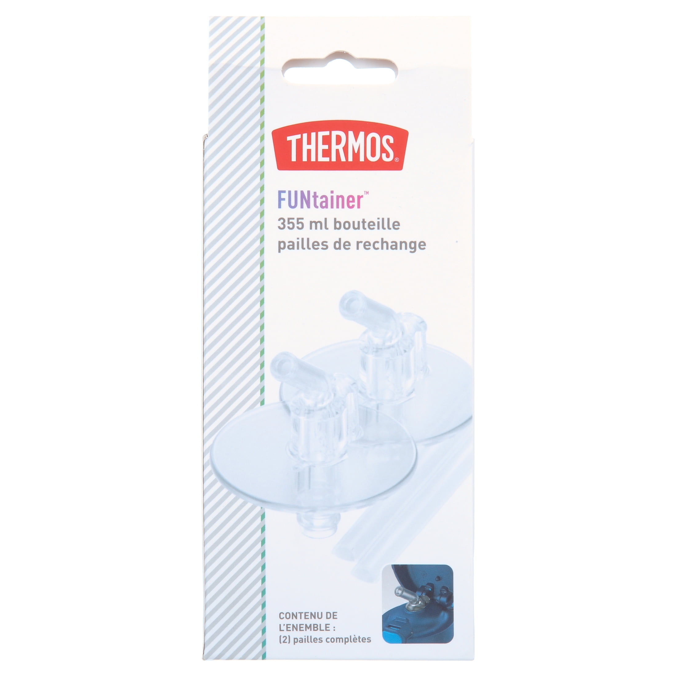 Thermoflask replacement straw store