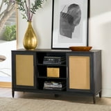 Better Homes & Gardens Springwood Cane TV Stand for TV's up to 65 ...
