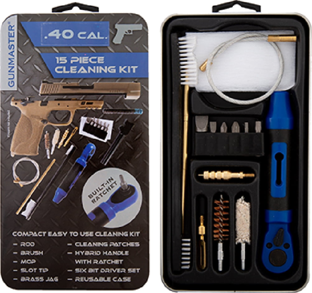Gunmaster Slimline Cleaning Kit .40Cal 15Pc - Walmart.com