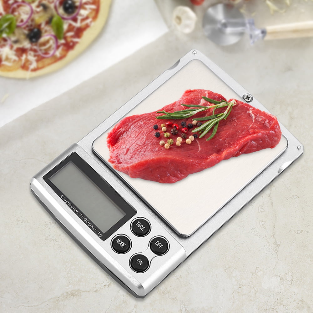 Báscula de joyería, báscula electrónica LCD de 1 kg/0,1 g, báscula de ...