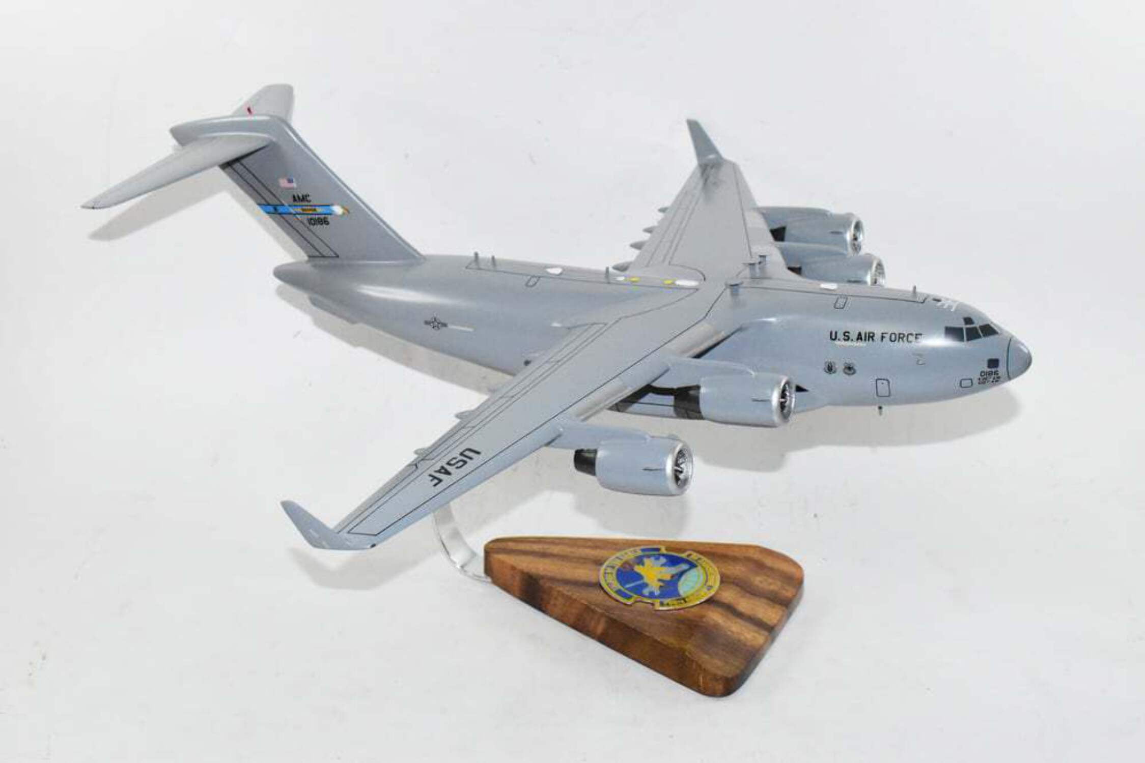 736 AMXS C-17 Model, 1/116th Scale, Mahogany, Cargo - Walmart.com