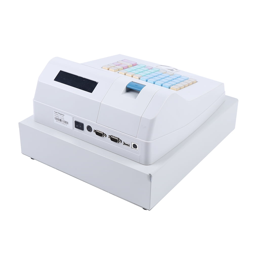 Buy Anqidi Electronic Cash Register POS Syetem 48 Keys 8 Digital LED ...
