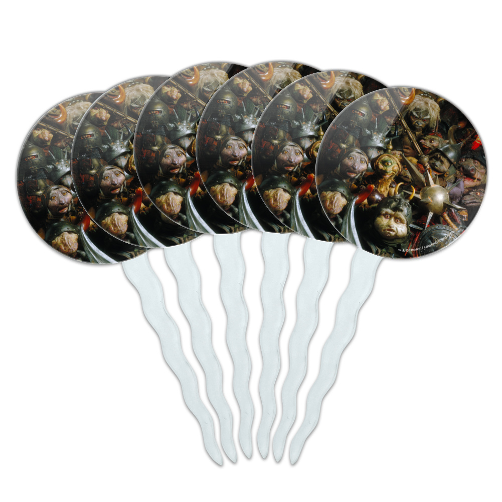 Goblin Army From The Labyrinth Cupcake Picks Toppers Decoration Set of ...
