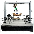 Wrestling Ring, Shark Cage & Grab The Gear Playset for WWE & AEW Action ...